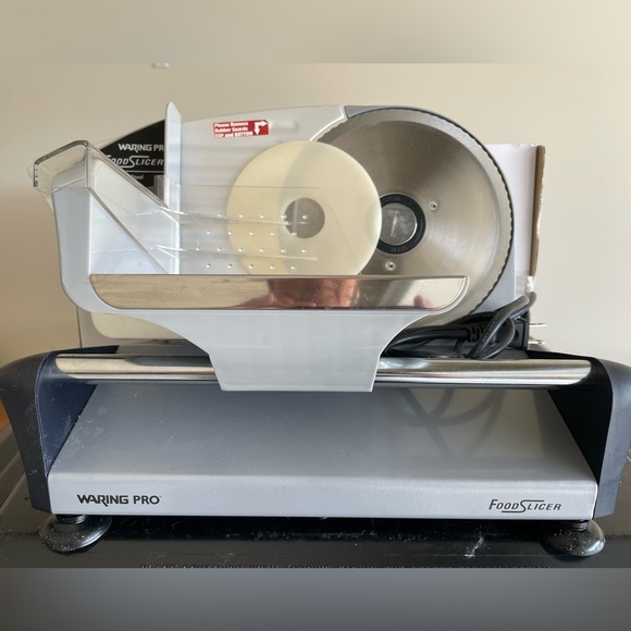 waring pro | Kitchen | Waring Pro Food Slicer With Silver And Black ...